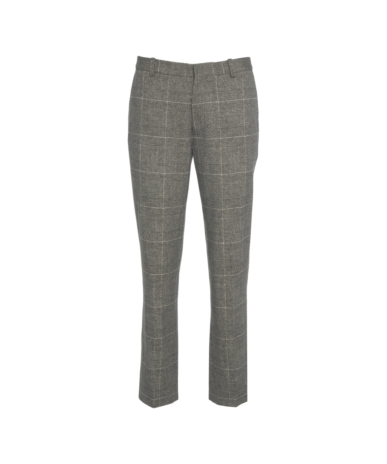Circolo 1901 Chino pants with check pattern Black Men – MAXIMILIAN.it