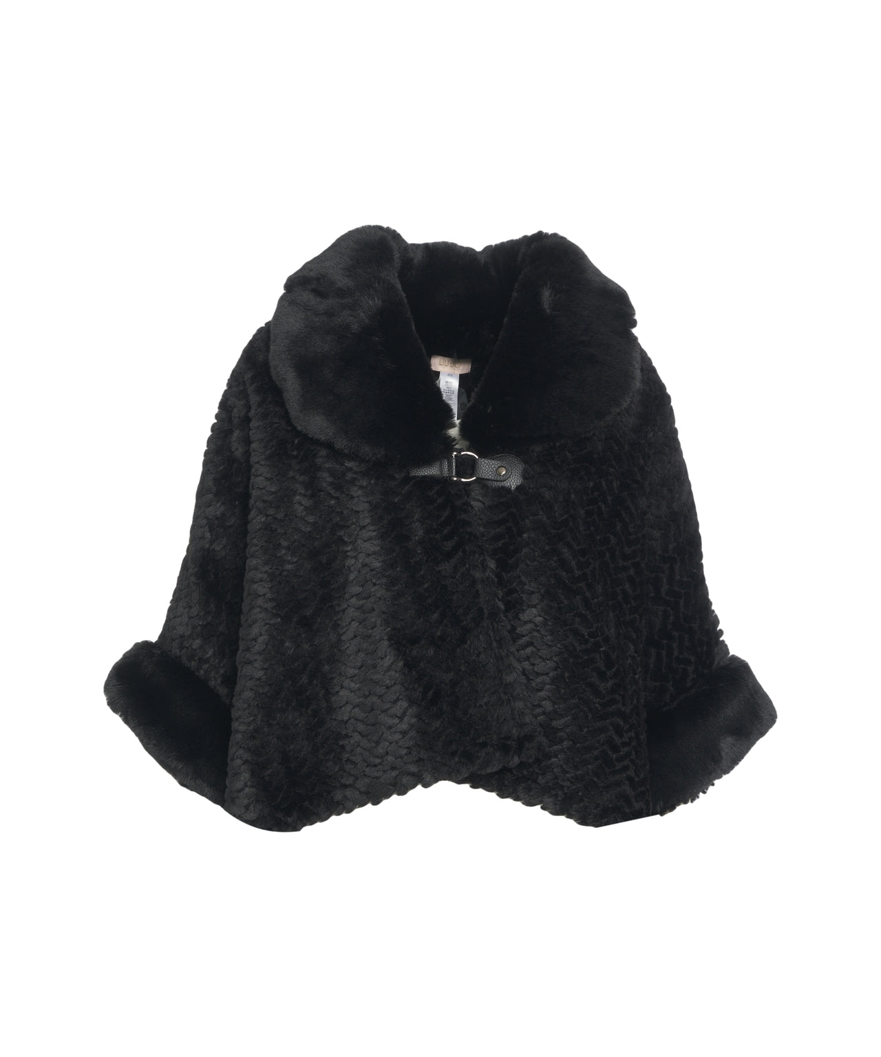 Liu Jo Faux fur cape Black Women – MAXIMILIAN.it