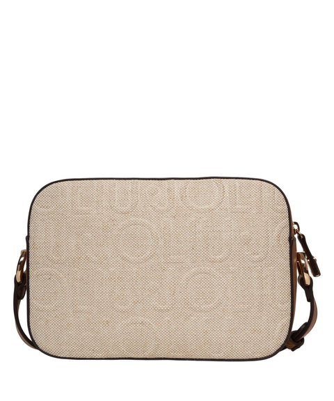 Liu Jo Shoulder bag with logo details Brown Women – MAXIMILIAN.it