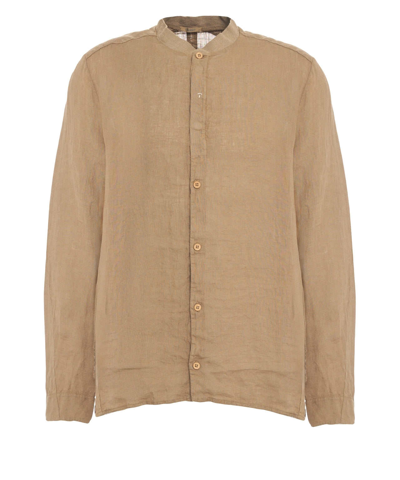 Transit Linen shirt Brown Men – MAXIMILIAN.it