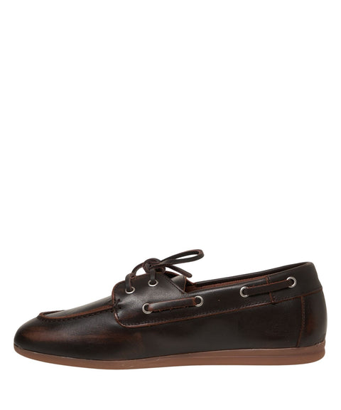 Garment Project Boat shoe 'Daisy' Brown Women – MAXIMILIAN.it