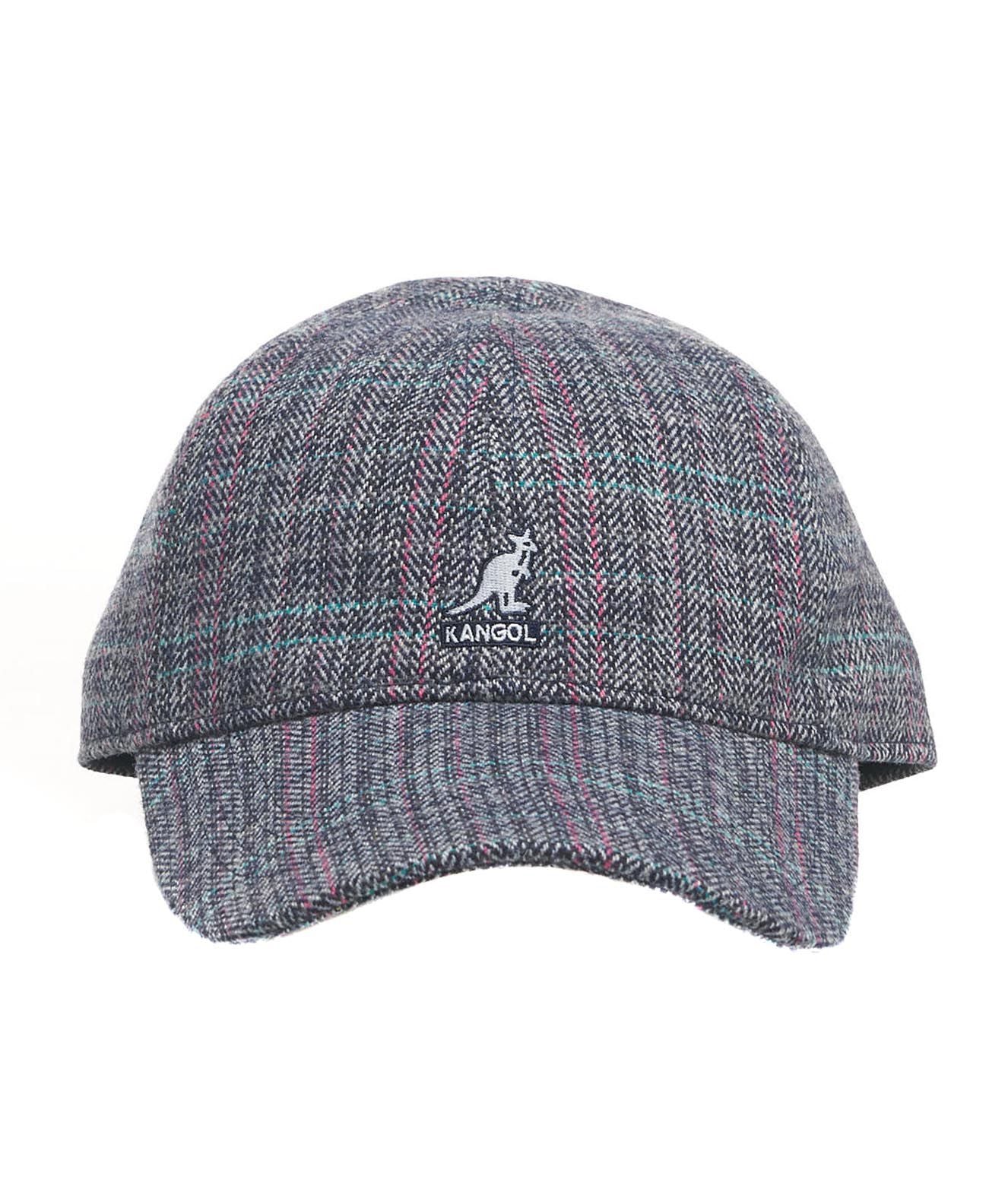 Kangol Baseball cap with herringbone pattern Blue Man – MAXIMILIAN.it
