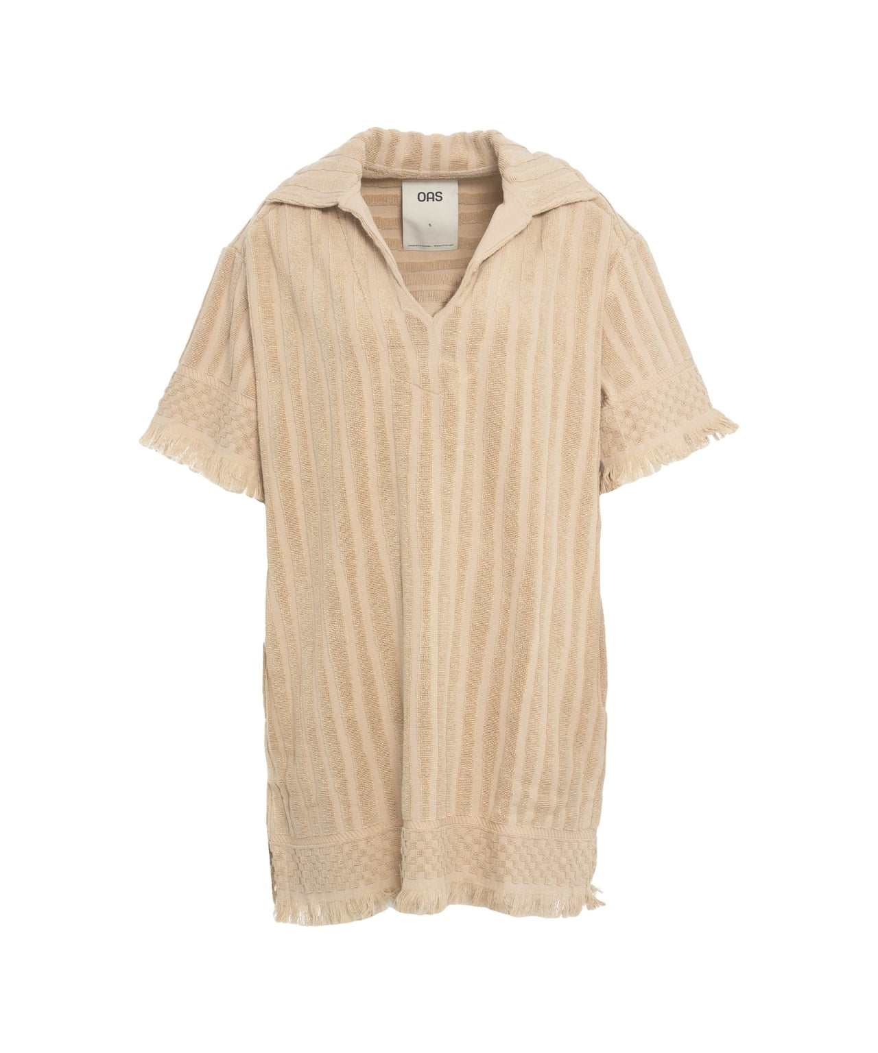 OAS Terry cloth dress 'Aya' Beige Woman – MAXIMILIAN.it