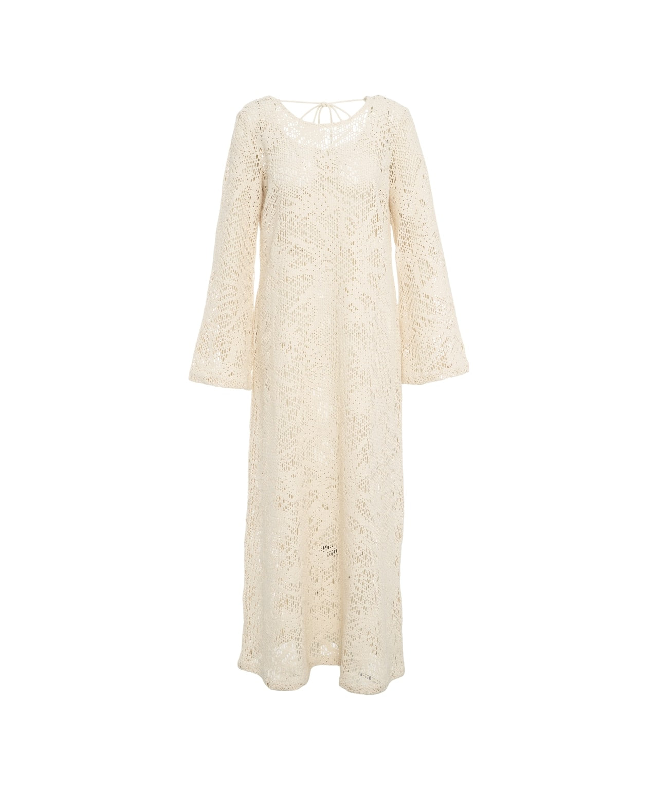 OAS Crochet dress 'Grace' Beige Woman – MAXIMILIAN.it